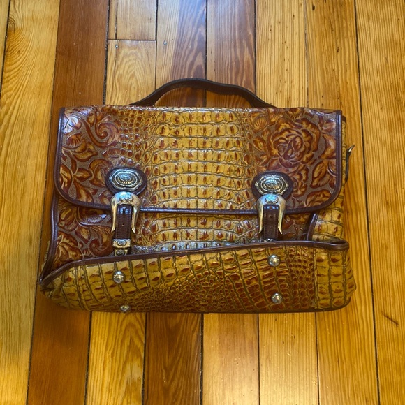 Raviani | Bags | Vintage Crocodile Embossed Bag | Poshmark